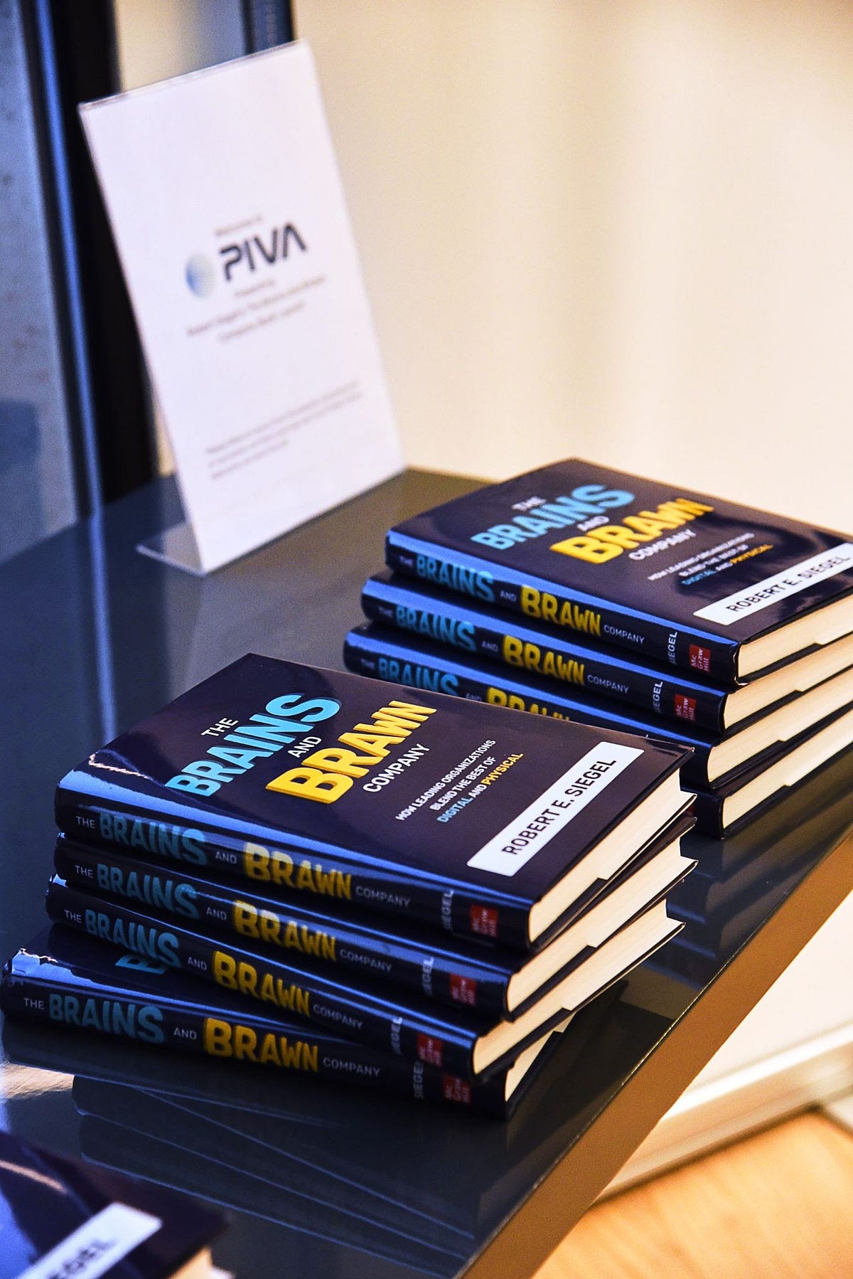 Piva Capital Holds Book Launch Event for Venture Partner Robert Siegel ...