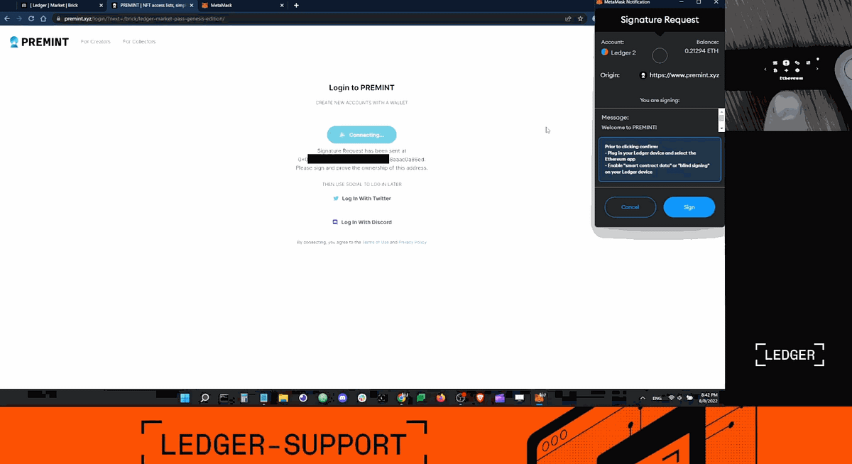 HOE U UW ETHEREUM-ACCOUNT REGISTREERT VOOR BRICK-MINTING | by ...