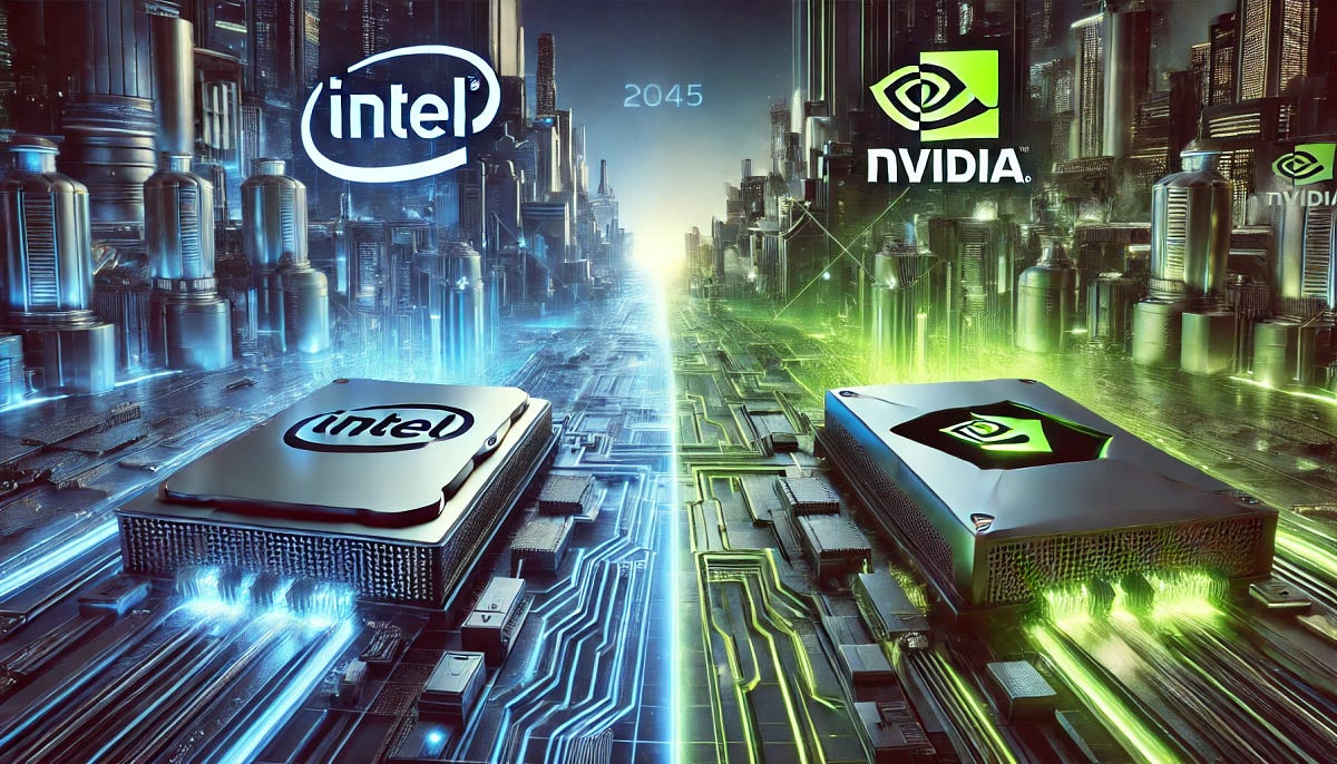Intel vs NVIDIA by 2045: The Future of Silicon Supremacy | by Aardvark ...