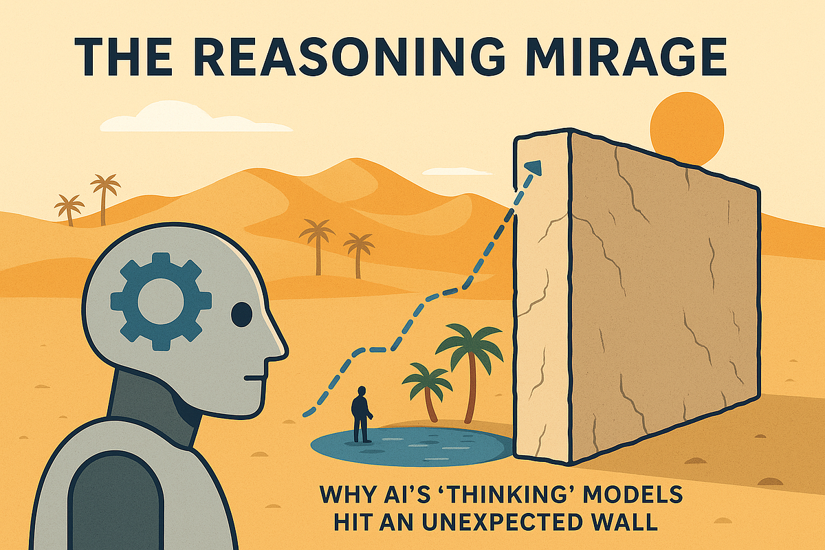The Reasoning Mirage: Why AI’s “Thinking” Models Hit an Unexpected Wall ...