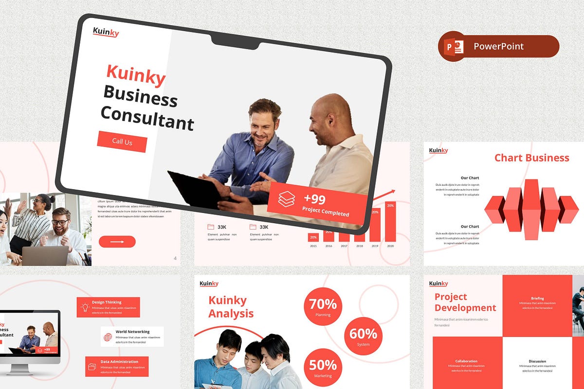 Kuinky — Business Consultant PowerPoint Template | by Czzwg | Sep, 2024 ...