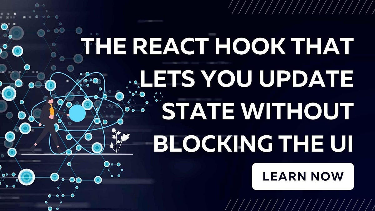 The React Hook That Lets You Update State Without Blocking the UI | by Skanda Aryal | Medium