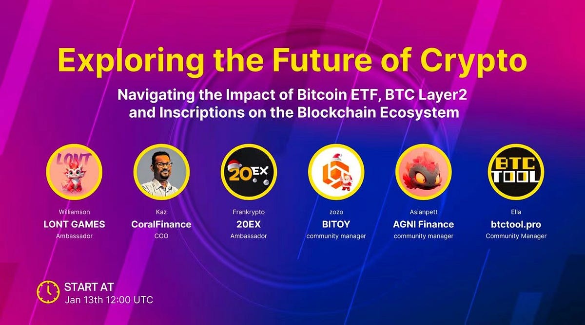 BITOY Twitter Space Recap, Jan.13 2024: Exploring the Future of Crypto ...