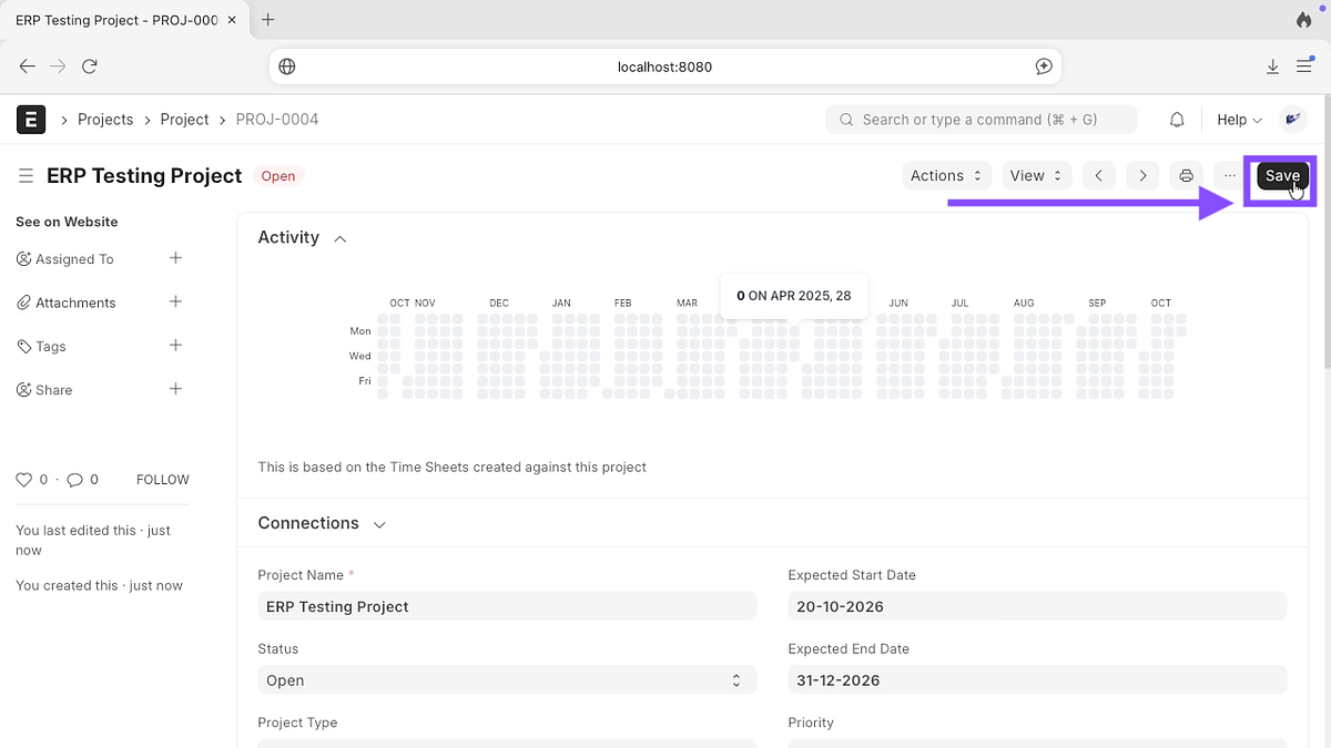 ERPNext Projects(Open Source):Data Import from Excel & CSV-Part 05-How to Import Projects from ...