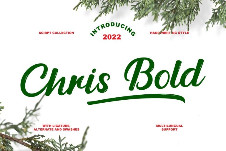Chris Bold Font | by Kaitooon | Sep, 2024 | Medium