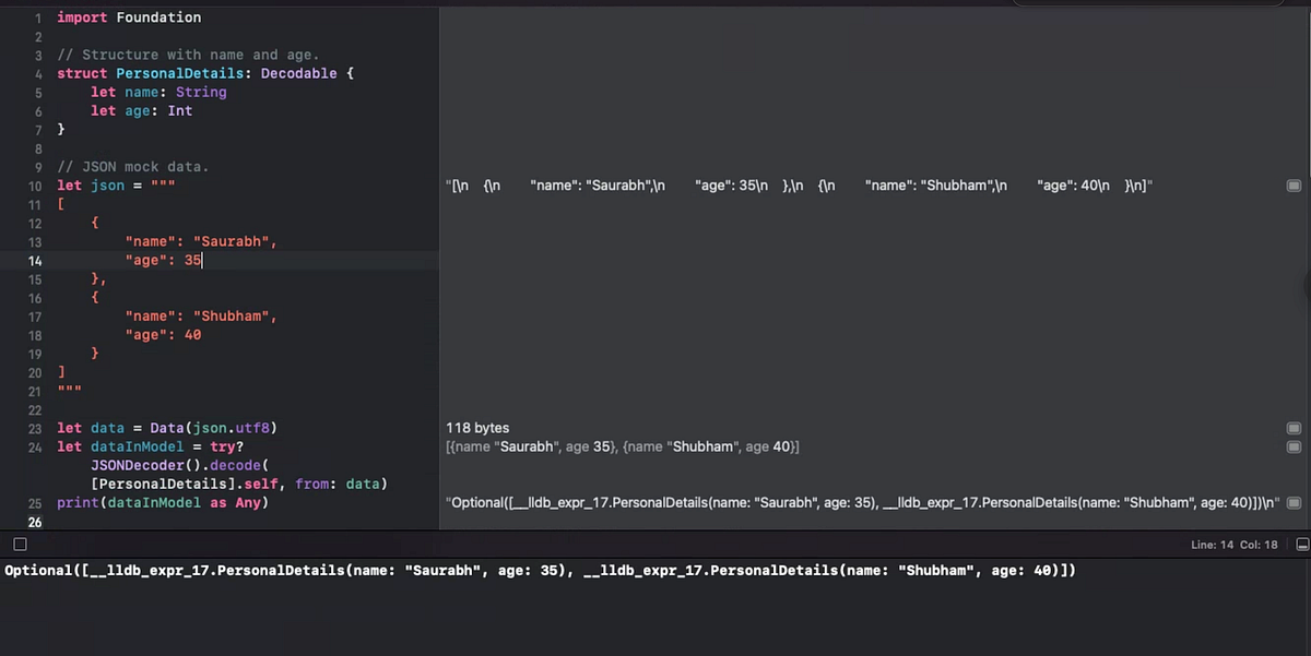Encodable, Decodable, and Codable in Swift | by Omkar Raut | iOS App Development Concepts | Mar ...