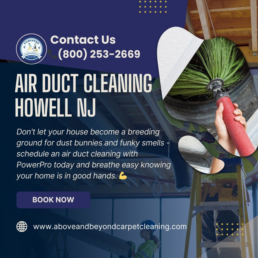 Air Duct Cleaning Howell NJ | by PowerPro Cleaning Services in NJ | May ...