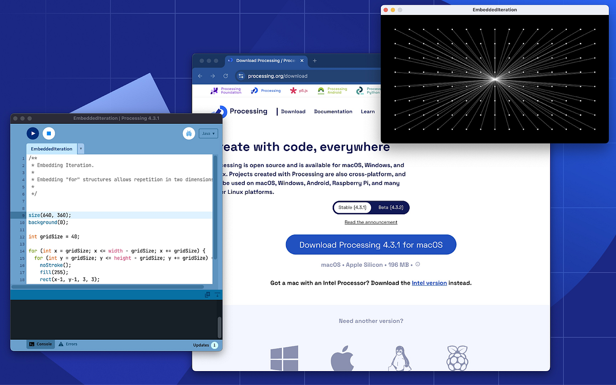 Announcing the Release of Processing 4.3.1! | by Processing Foundation ...
