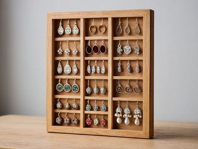 Earrings Galore: 17 Best Earring Holders for Organized and Chic Jewelry ...