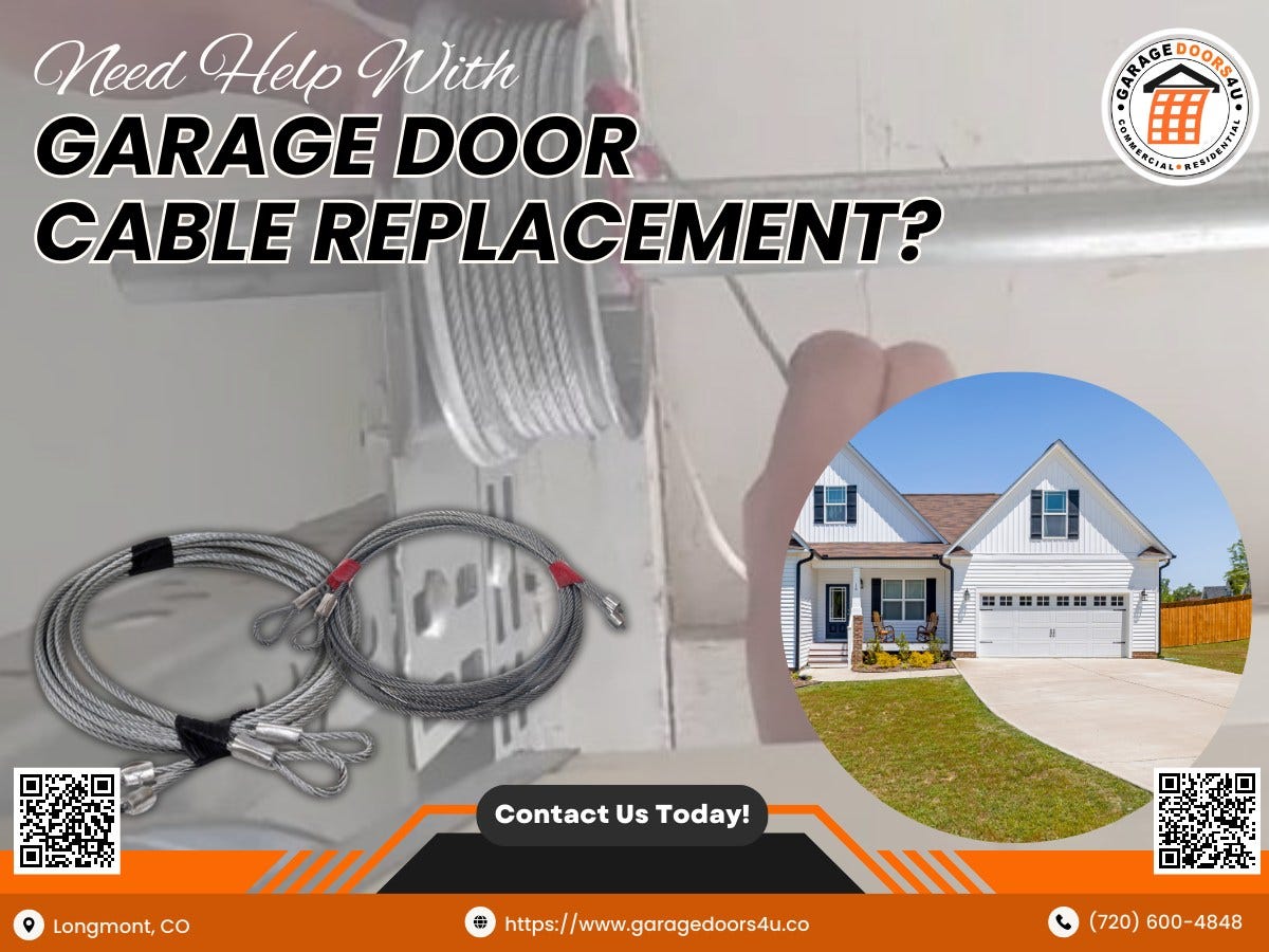 Garage Door Cable in Longmont, CO: What You Need to Know | by ...