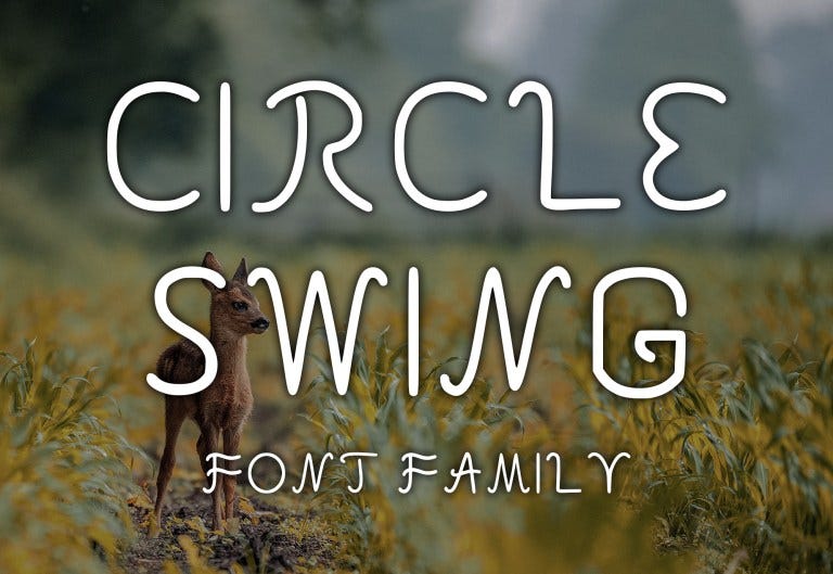 Circle Swing Font | by audrey97 | Sep, 2024 | Medium