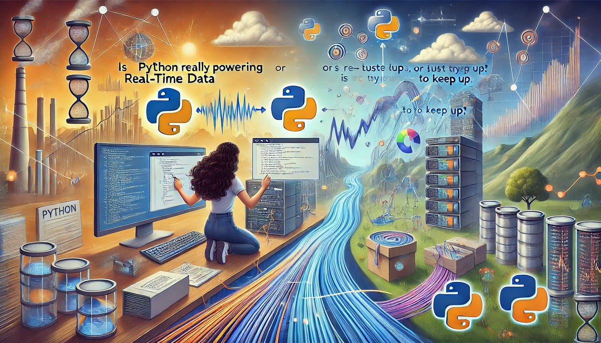 Is Python really powering real-time data ? | by Katy | Python’s Gurus | Medium