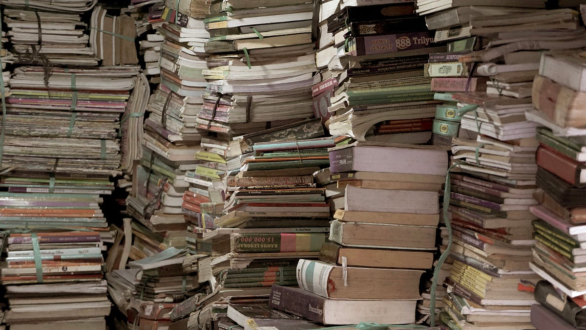 Culling the Hoard. 200 books lighter this month | by Bernard | Books ...