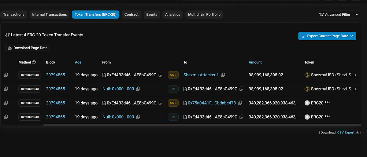 Decoding Shezmu’s $4.9 Million Exploit | by QuillAudits - Web3 Security 🛡️ | Coinmonks | Medium