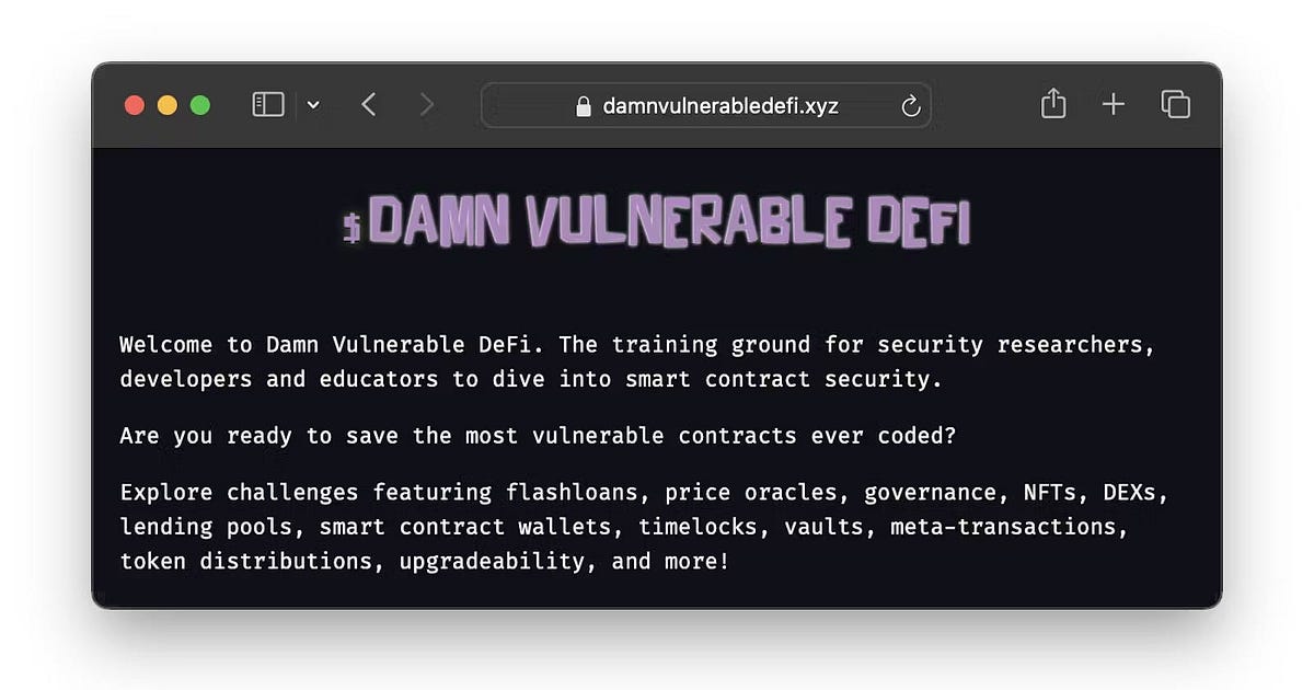 Challenge 7: Compromised, Damn vulnerable defi V4 lazy solutions series | by Siddharth Patel ...
