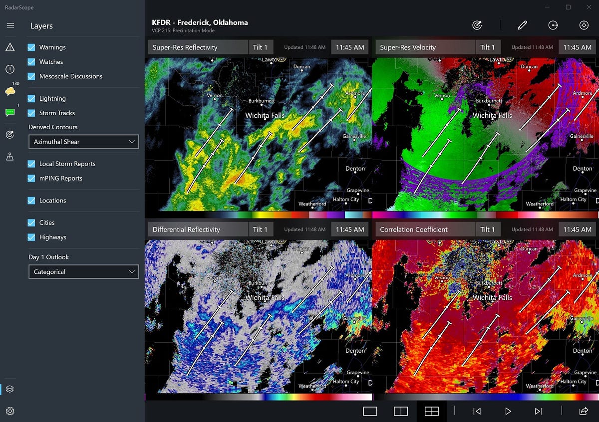RadarScope v2 for Windows is Now Available | by WeatherDecTech | Medium