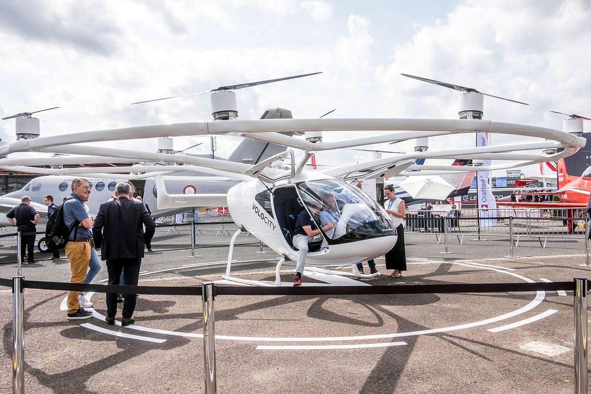 What is Volocopter? A deep dive into the eVTOL Industry | by Gordon Ng ...