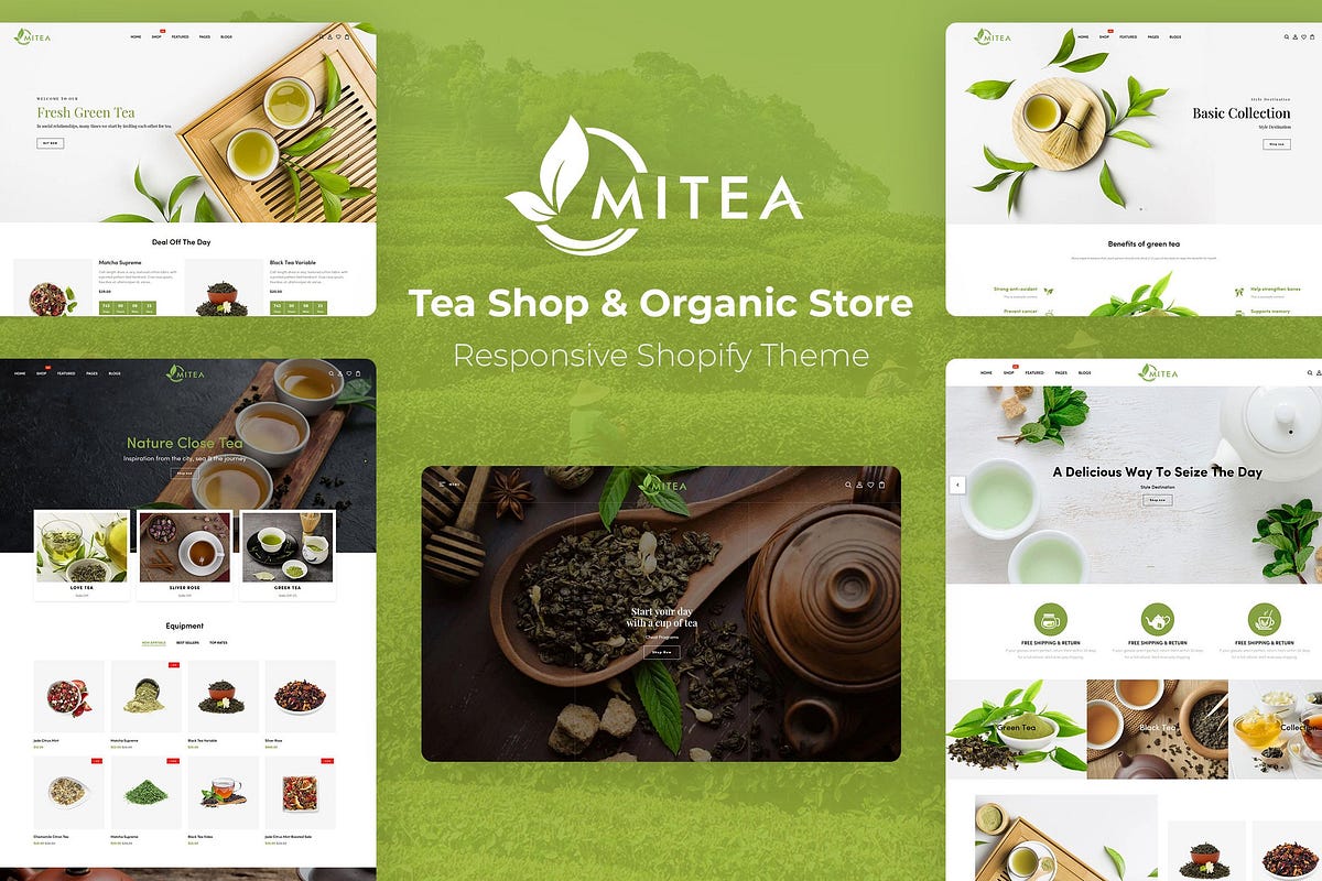Mitea — Tea Shop & Organic Store Shopify Theme | by Cykag | Sep, 2024 | Medium