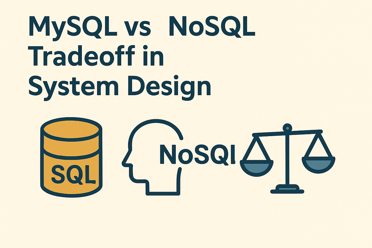 MySQL vs NoSQL Tradeoff in System Design | by Marcus Davis | Jul, 2025 | Medium