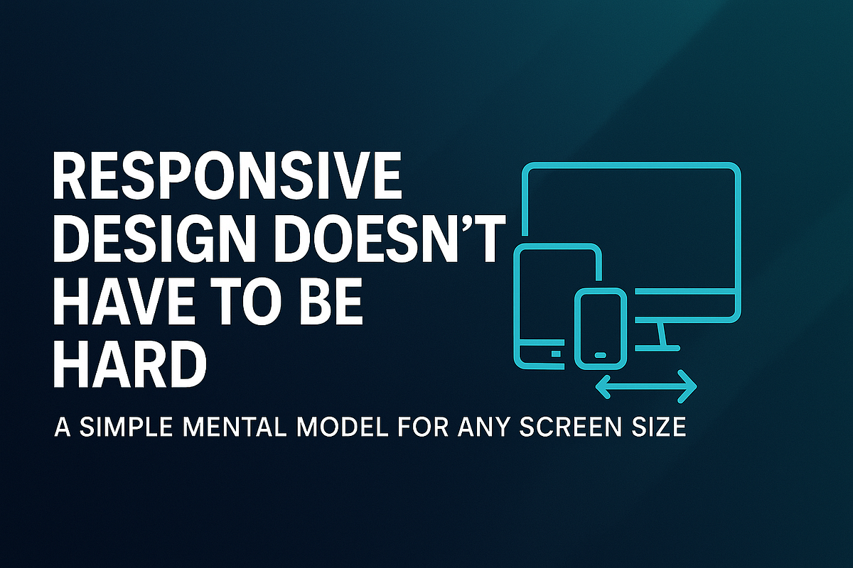 Responsive Design Doesn’t Have to Be Hard: A Simple Mental Model for Any Screen Size | by ...