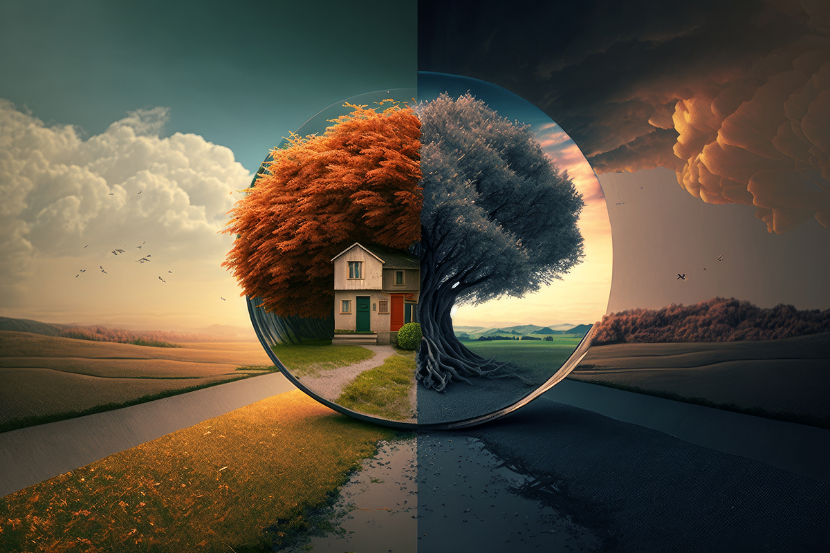 Half and Half. A Poem-Write Under the Moon | by Karen Patterson- Dare ...