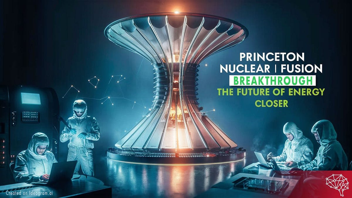 Princeton AI Model Nuclear Fusion Breakthrough | by Saygin Celen | AI ...