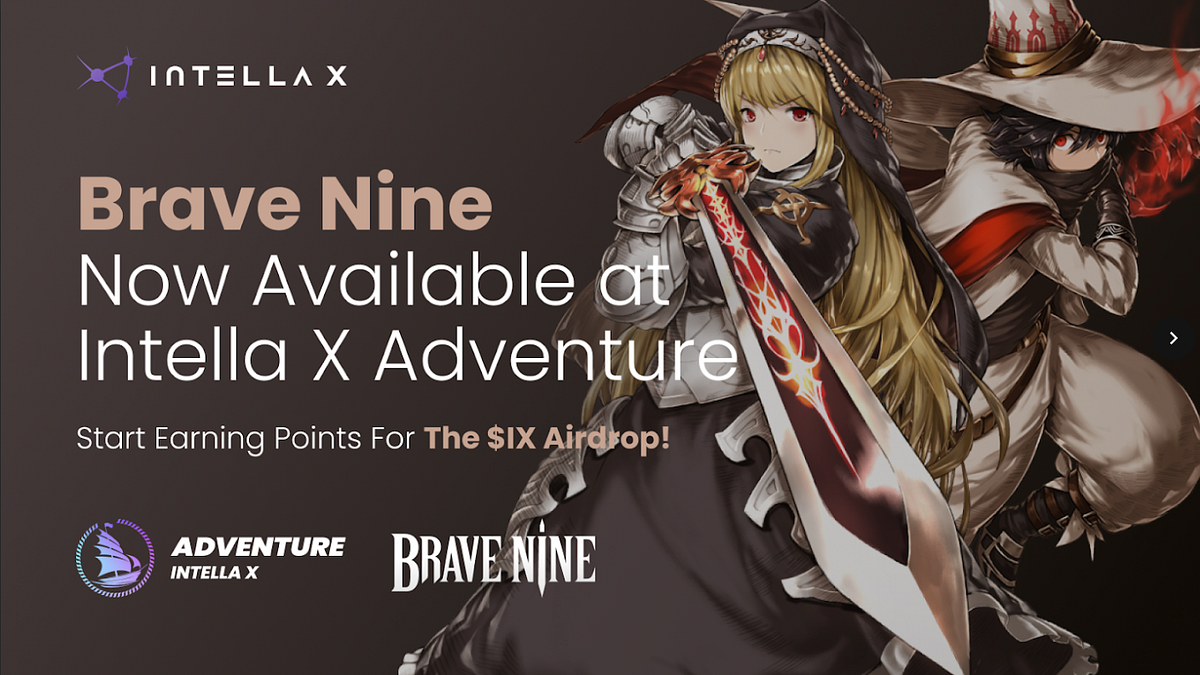 Brave Nine Now Available at Intella X Adventure — Collect points for ...