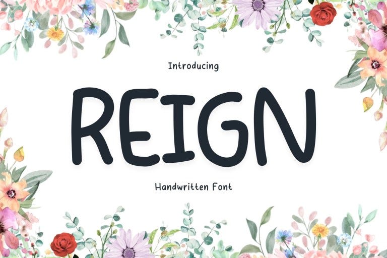 Reign Font | by Kaitooon | Sep, 2024 | Medium