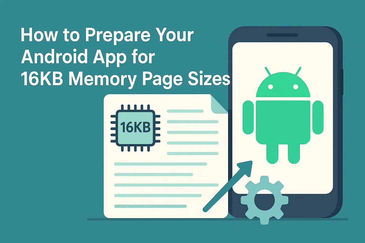 How to Prepare Your Android App for 16KB Memory Page Sizes | by Sagar Soham | Medium