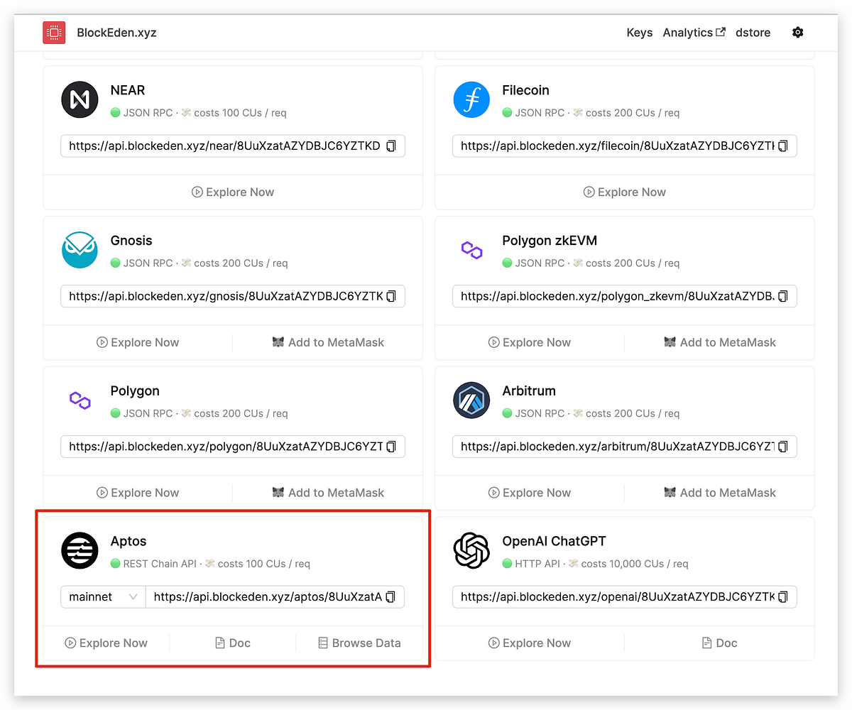 BlockEden.xyz launches Aptos REST Playground | by BlockEden.xyz | Jul ...