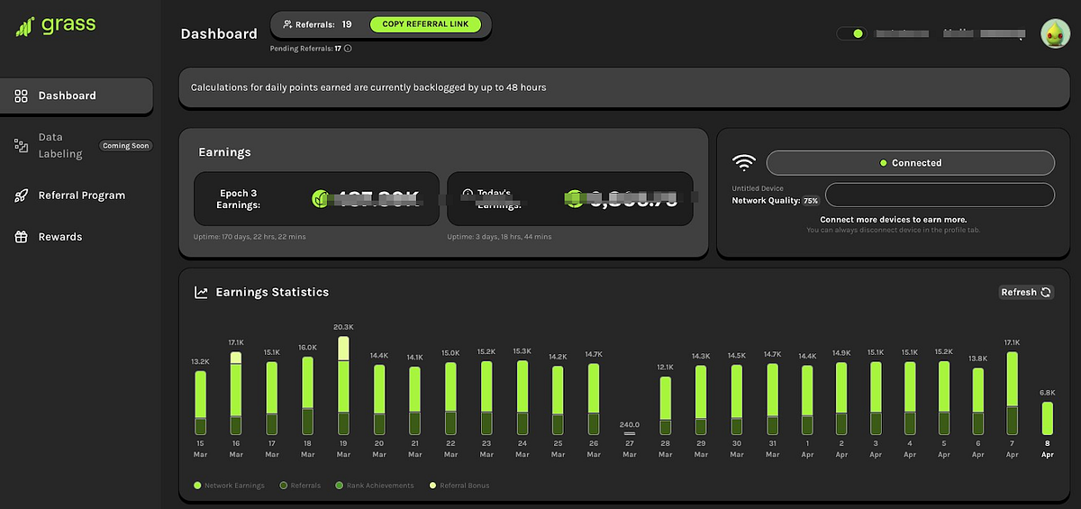 Don’t miss out on the opportunity to mine and earn points using idle ...