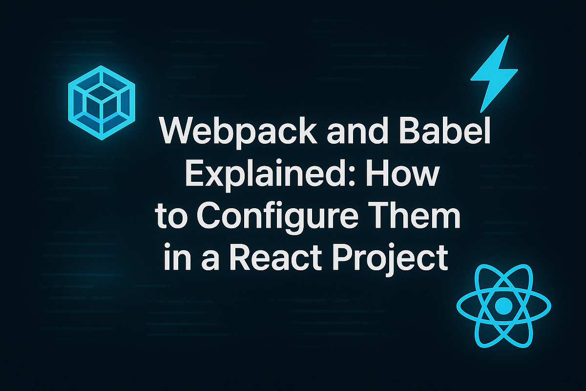 Webpack and Babel Explained: How to Configure Them in a React Project | by codingsprints | Sep ...