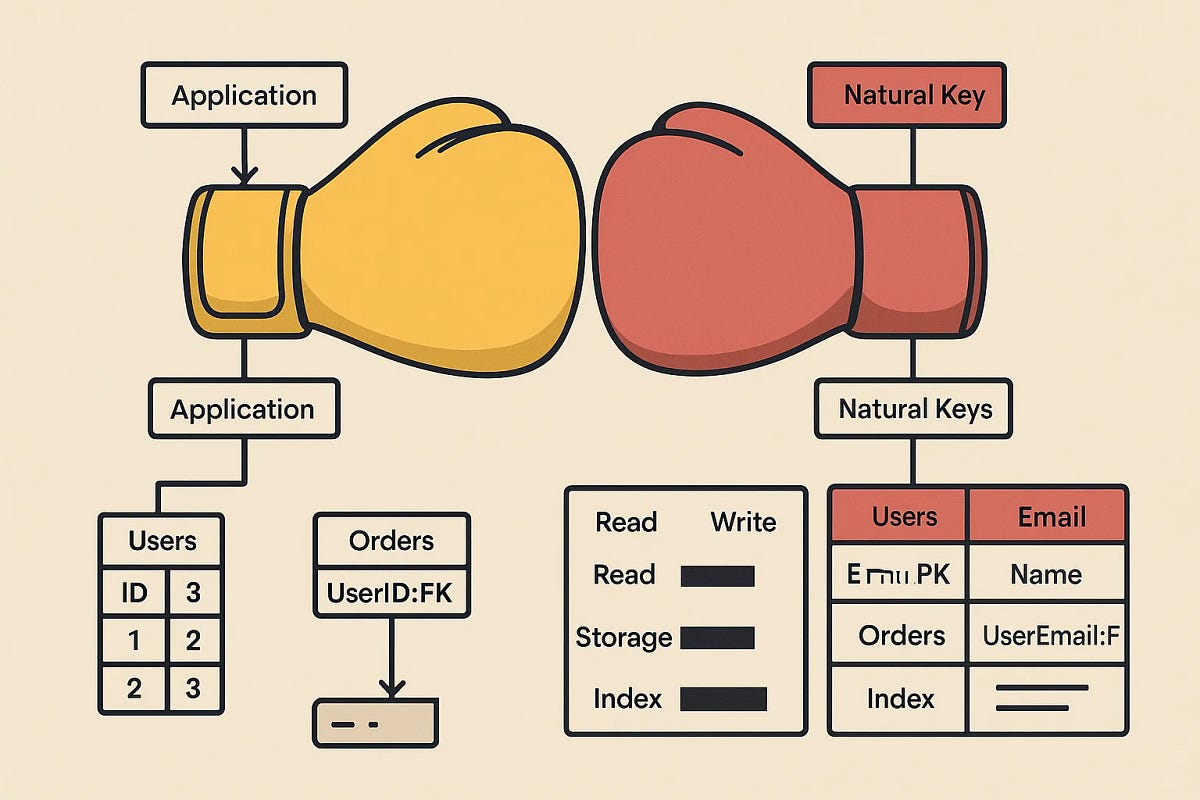 Auto-Increment IDs vs Natural Keys: The Fight That Never Ends | by ...