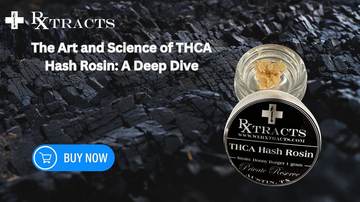 The Art and Science of THCA Hash Rosin: A Deep Dive | by Sa | Apr, 2024 ...
