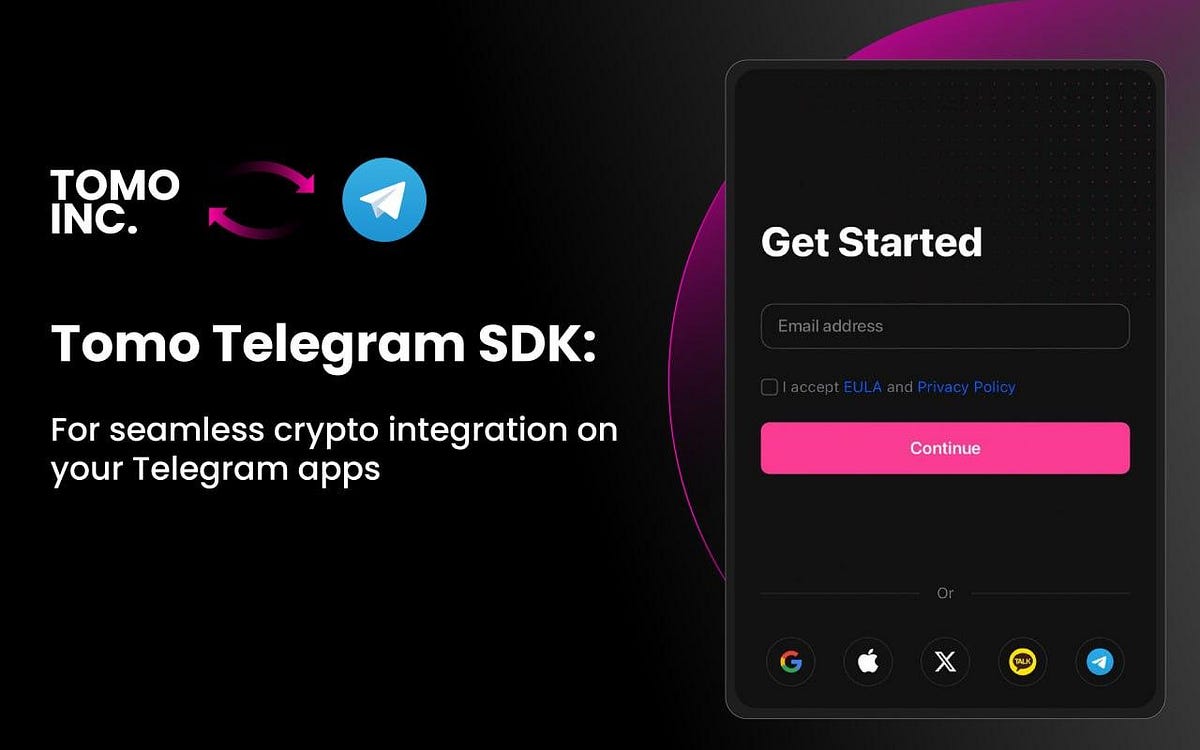 What is Tomo Telegram SDK. Tomo’s Wallet Solutions for Dapps… | by Tomo ...