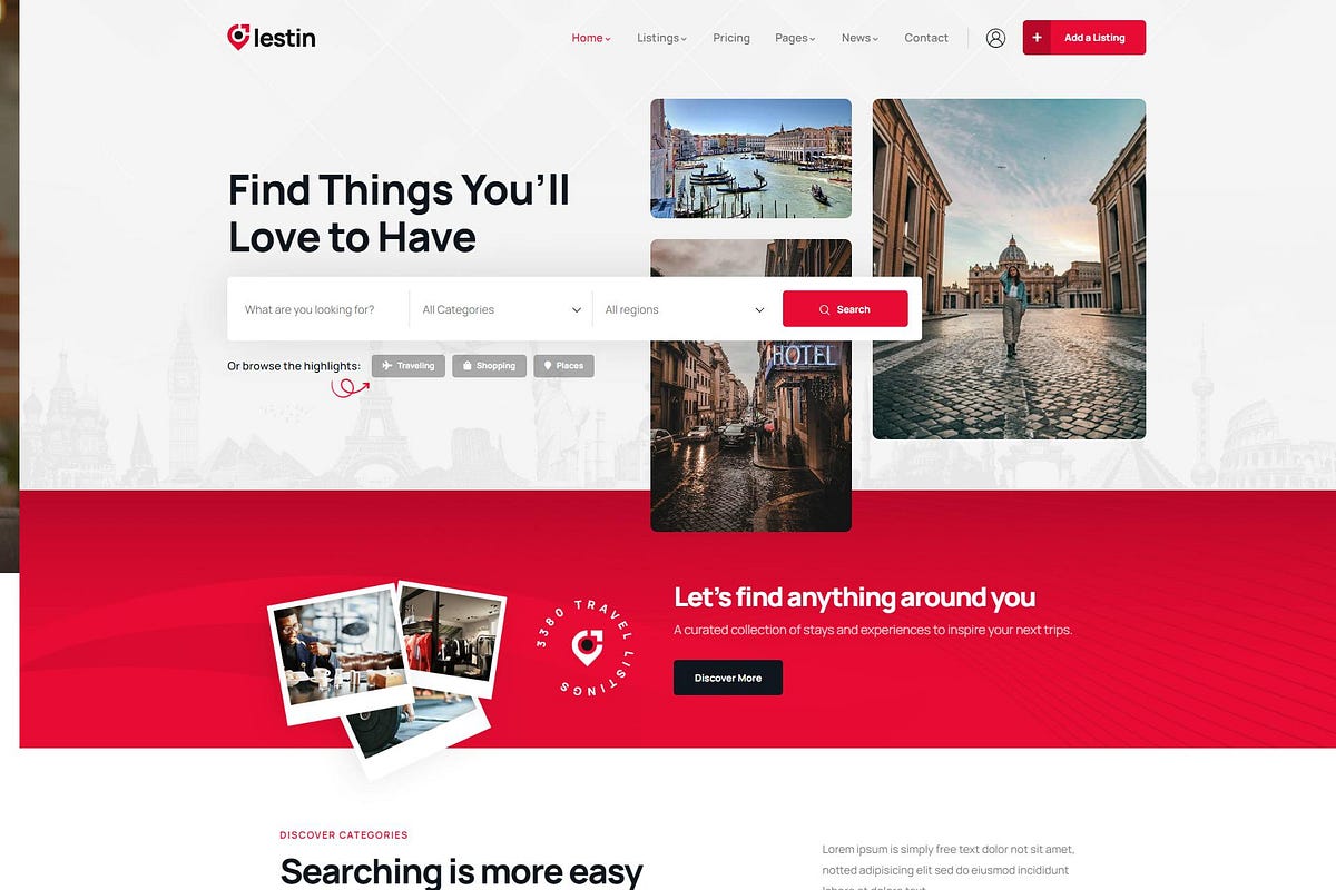 Lestin — Directory Listing WordPress Theme (WordPress / Themes) | by Neonnebula | Medium