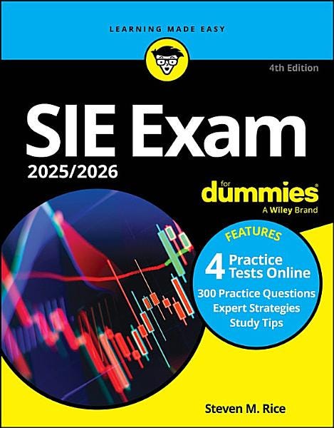 Download SIE Exam 2025/2026 For Dummies: Securities Industry Essentials ...