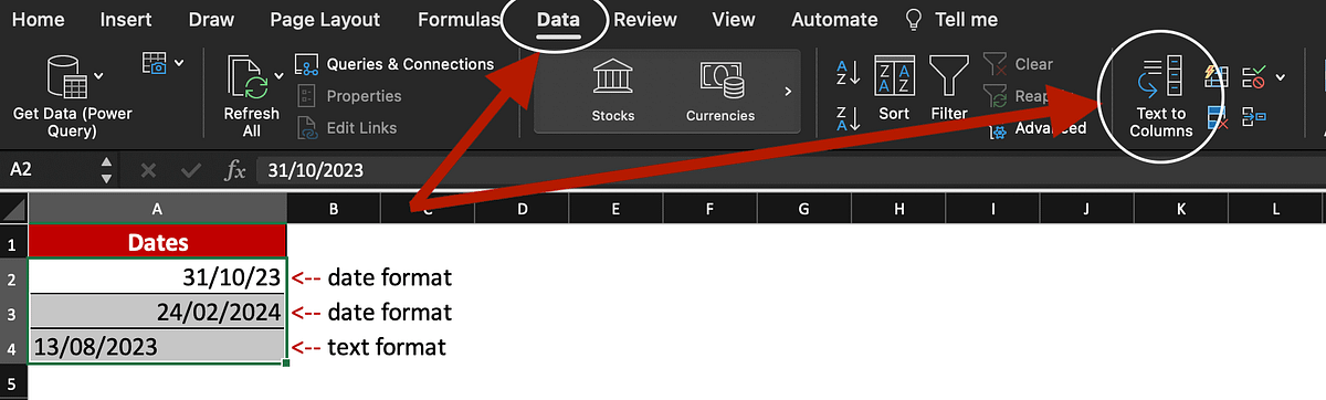 Day 4: Using Text to Columns for Data Transformation | by Bala_Excel ...