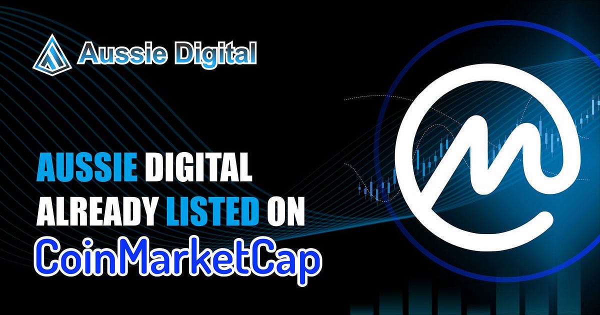 Aussie Digital is Already Listed On CoinMarketCap | by Prosahanto | Medium