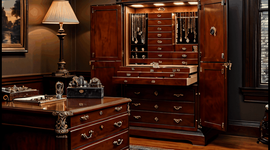 Jewelry Safe With Drawers | by Gloria Ward | Medium