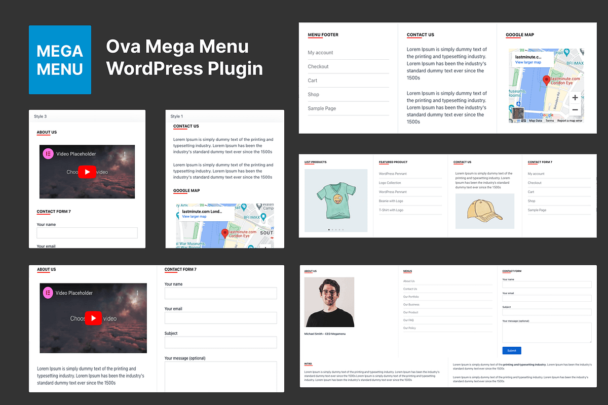Mega Menu WordPress Plugin — Ova | by Prismpioneer | Aug, 2024 | Medium