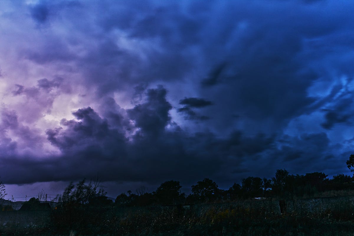 Night storms - Debra Reay - Medium