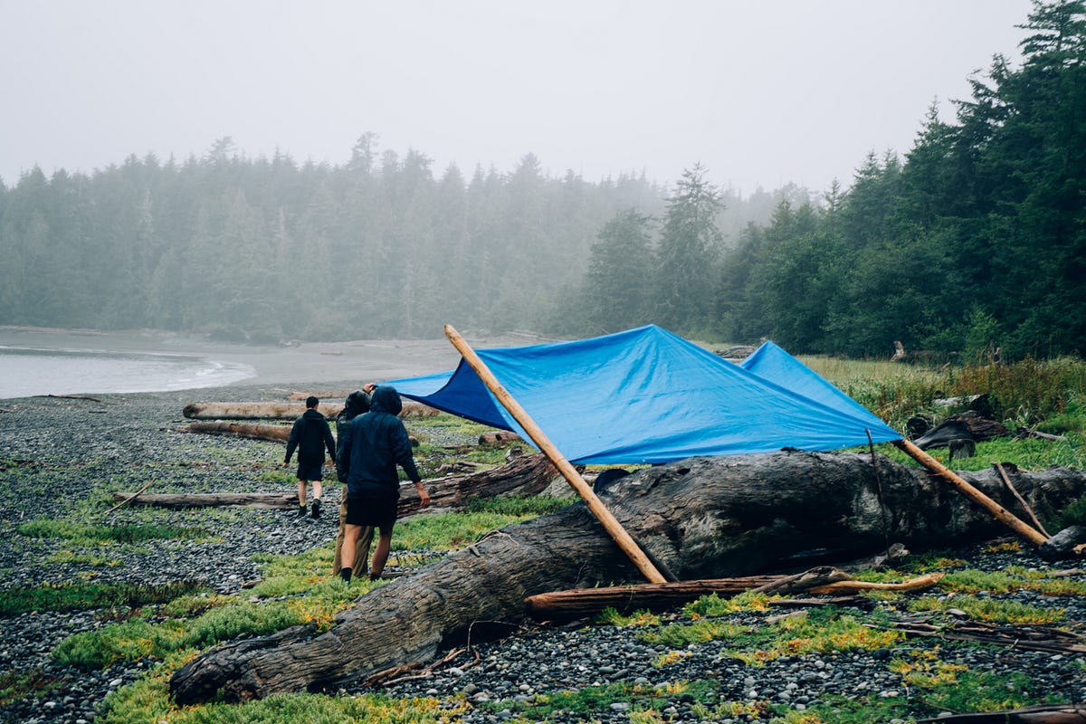 What putting a tent up in the rain taught me about leadership | by Ben ...