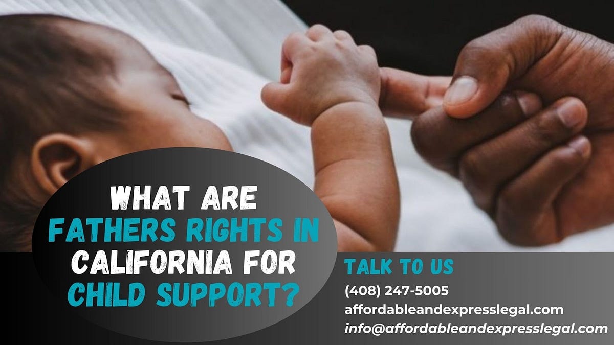 What are fathers rights in California for child support? | by ...