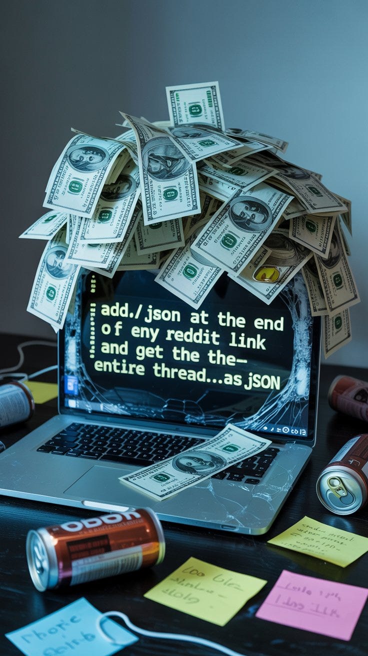 Monetizing Reddit Data: An Overlooked JSON Endpoint | by AI Engineering ...