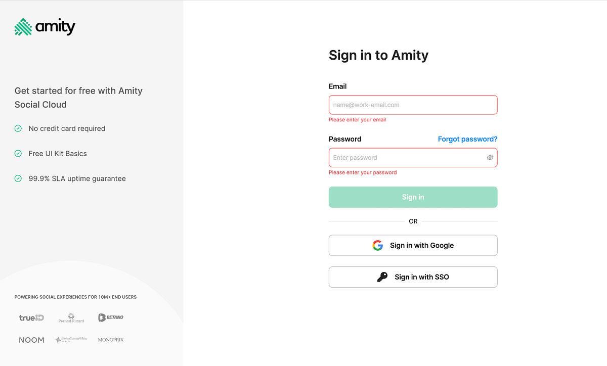 How to create an account with Amity Social Cloud | by Italo Orihuela ...
