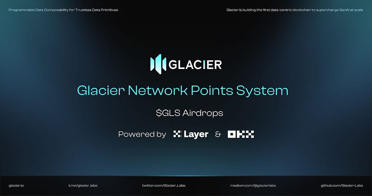Launching Glacier Points System on X Layer🔥 | by Glacier Network | Medium