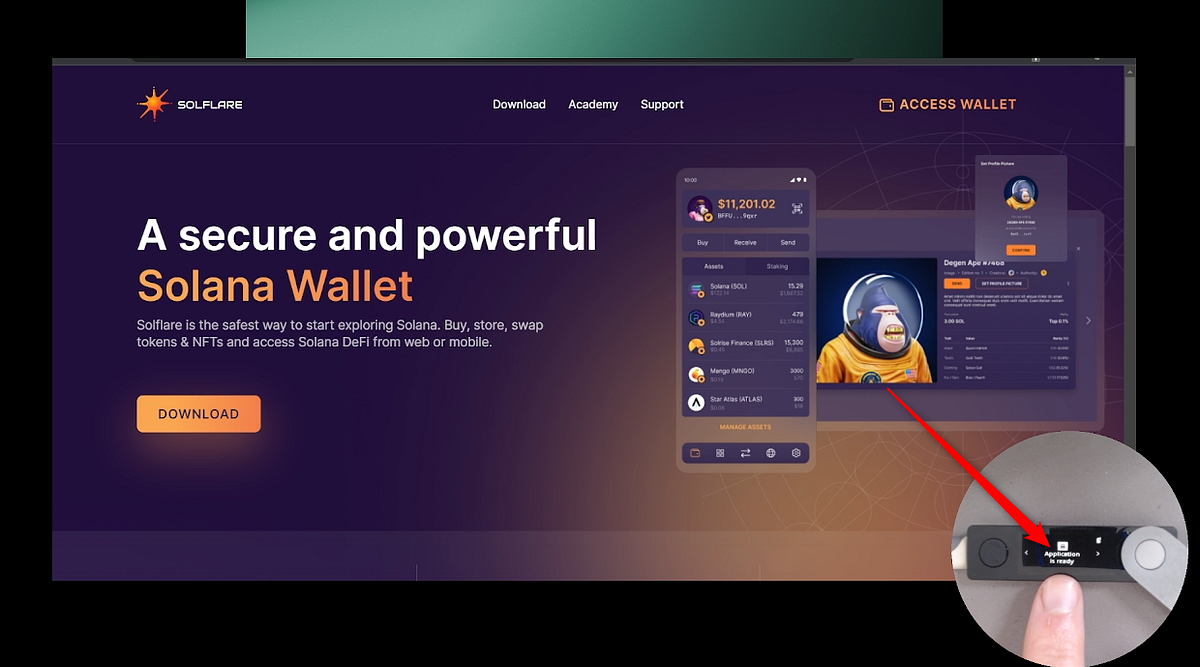 LEDGER 솔라나(SOL) 계정을 SOLFLARE에 연결하기 | by Bbrock | Apr, 2024 | Medium