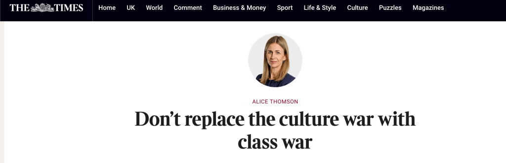 Alice Thomson on Class and Society | by Marti Abernathey | Dec, 2024 ...