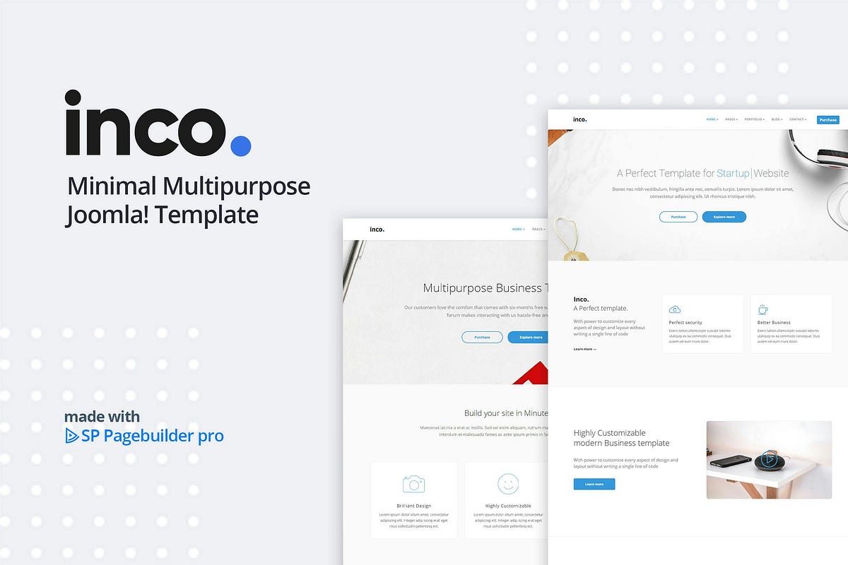 Inco — Multipurpose Joomla! Template (Joomla CMS Templates) | by ...